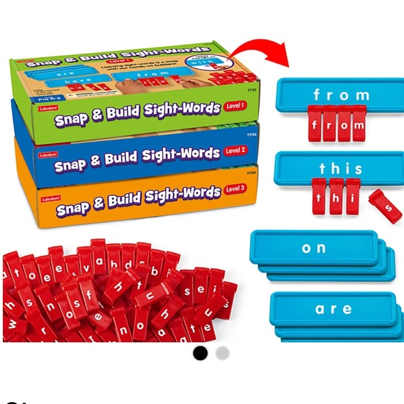 lakeshore learning | Other | Snap Build Sightwords Complete Set | Poshmark